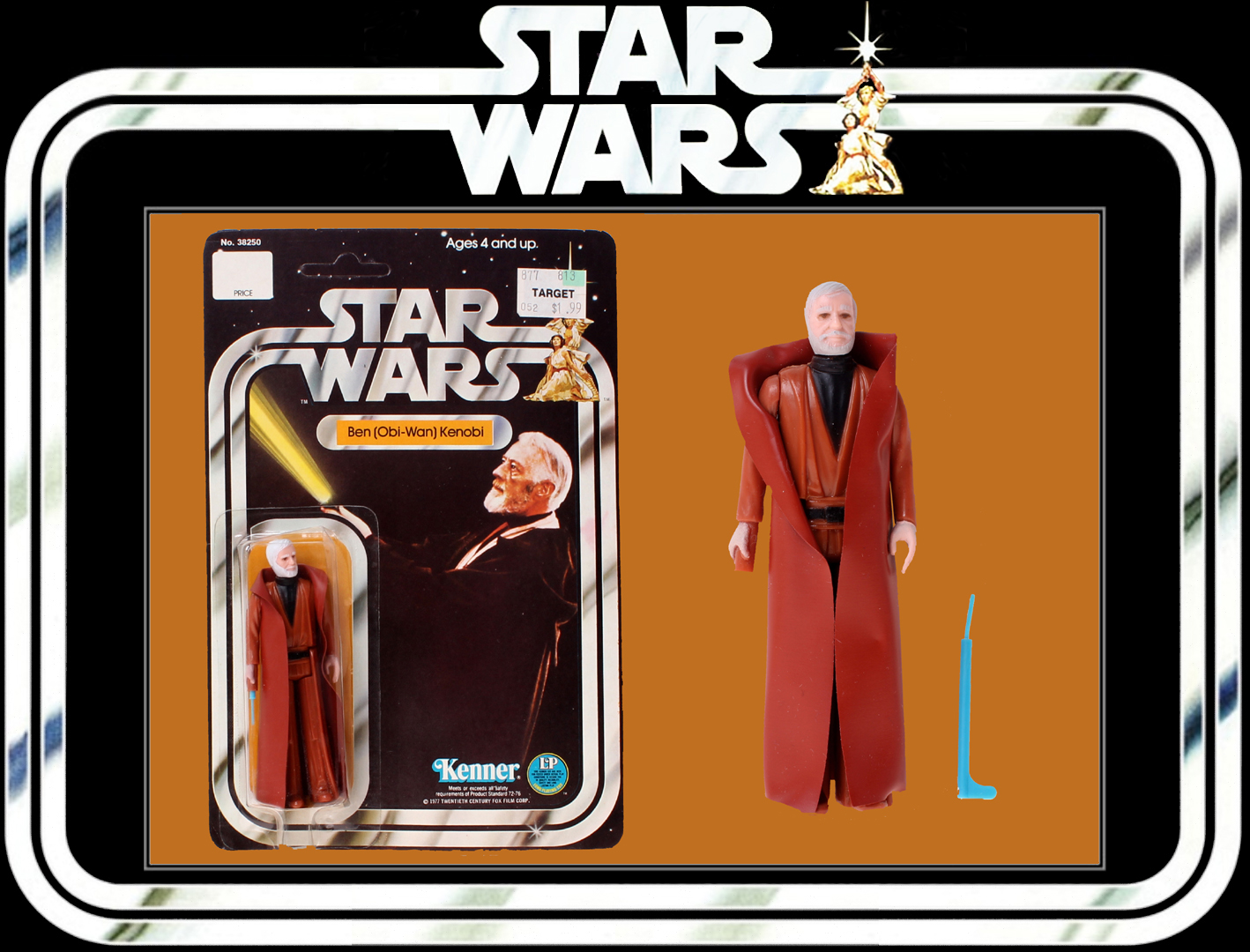 Kenner Star Wars Action Figures 1978 - Ben Kenobi - mrvintagestarwars ...