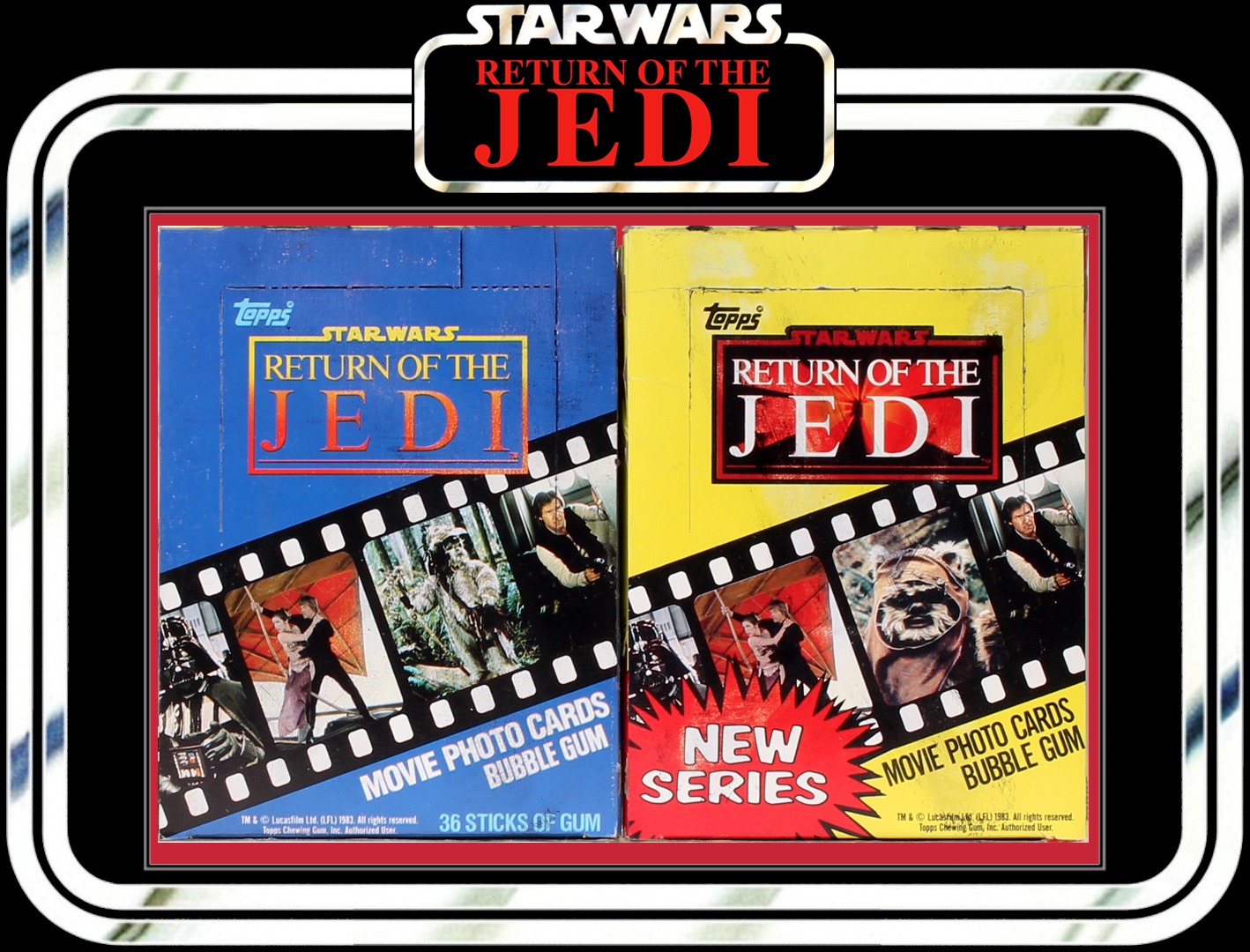 Topps The Return of the Jedi trading cards » Mr Vintage STAR WARS®