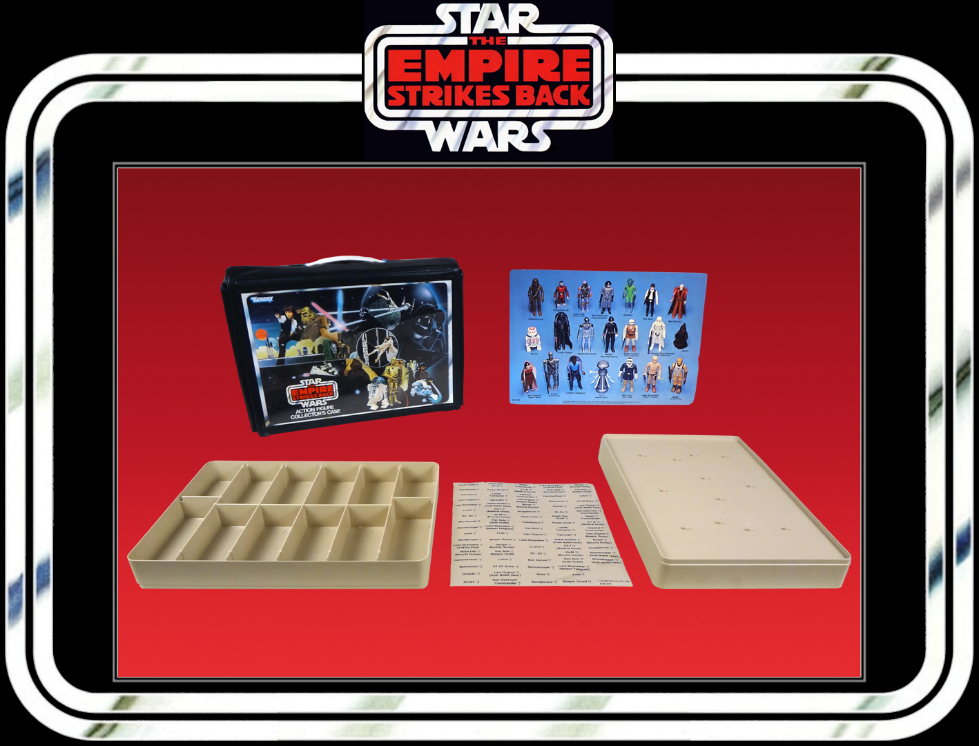 Kenner Star Wars Playsets 1980 - Mini Action Figure Case » Mr Vintage ...