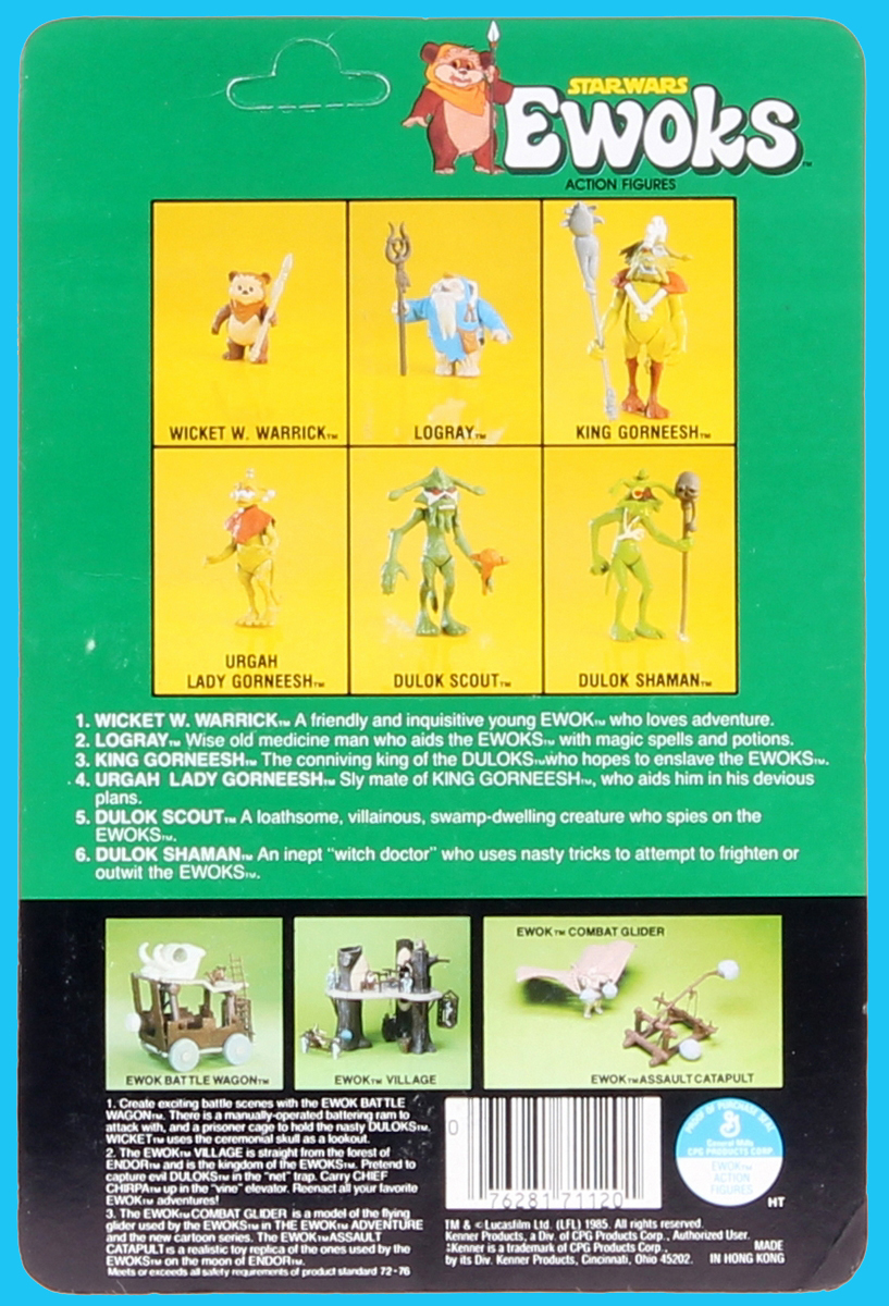 Carded Figures MOC Back Variations Section 3 - mrvintagestarwars.com ...